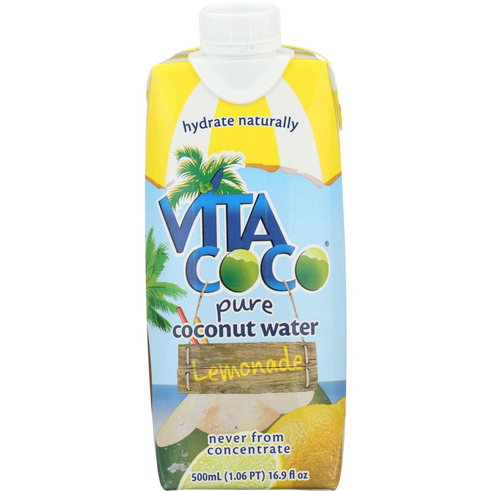 VITA COCO: Pure Coconut Water Lemonade, 500 ml – Ariel's Brew