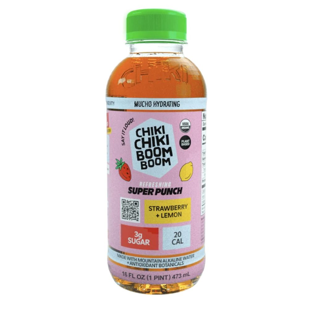 CHIKI CHIKI BOOM BOOM: Strawberry & Lemon Org, 16 fo – Ariel's Brew
